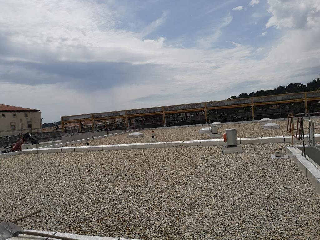 Réalisations étanchéité de toitures-terrasses : avant/après